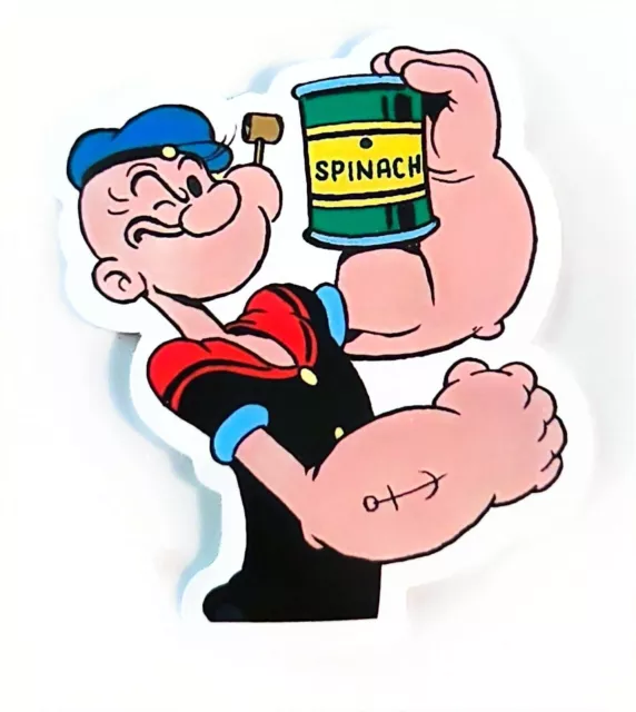 DOPASTICKER Popeye The Sailor Man Olive Oyl Cartoon Anime Manga Sticker ...