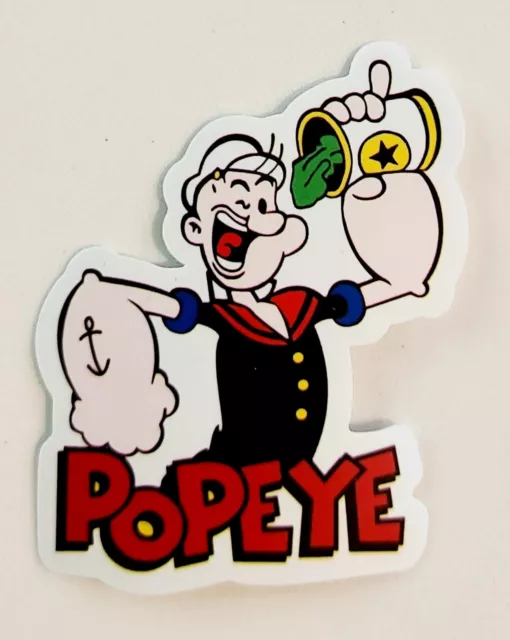 DOPASTICKER Popeye The Sailor Man Olive Oyl Cartoon Anime Manga Sticker ...