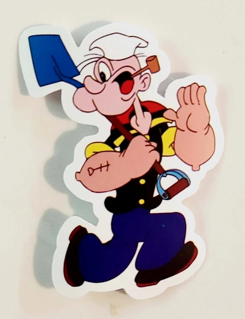 DOPASTICKER Popeye The Sailor Man Olive Oyl Cartoon Anime Manga Sticker ...
