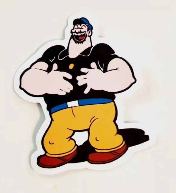 DOPASTICKER Popeye The Sailor Man Olive Oyl Cartoon Anime Manga Sticker ...