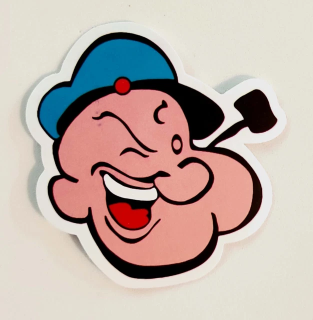 DOPASTICKER Popeye The Sailor Man Olive Oyl Cartoon Anime Manga Sticker ...