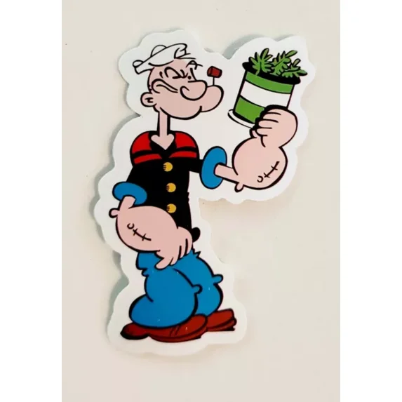 DOPASTICKER Popeye The Sailor Man Olive Oyl Cartoon Anime Manga Sticker ...
