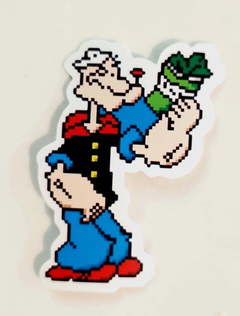 DOPASTICKER Popeye The Sailor Man Olive Oyl Cartoon Anime Manga Sticker ...