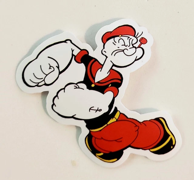DOPASTICKER Popeye The Sailor Man Olive Oyl Cartoon Anime Manga Sticker ...