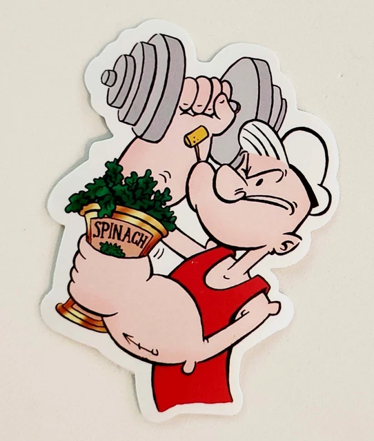DOPASTICKER Popeye The Sailor Man Olive Oyl Cartoon Anime Manga Sticker ...