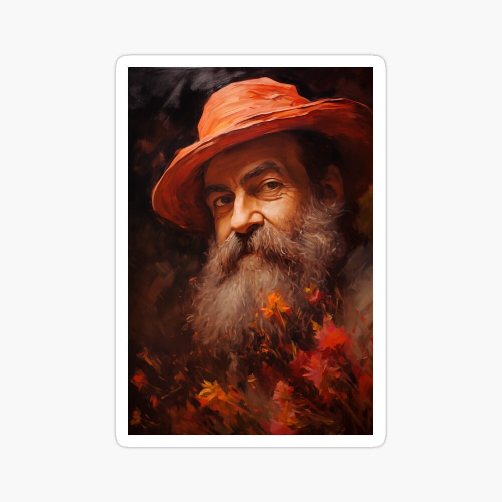 DOPASTICKER Portrait Of Claude Monet (Tribute) Sticker Decorative ...