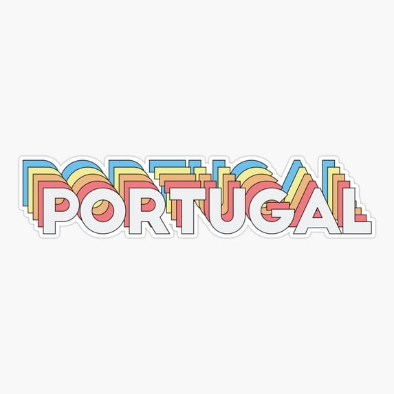 DOPASTICKER Portugal Sticker, Phone Sticker Car Stickers, Birthday Gift ...