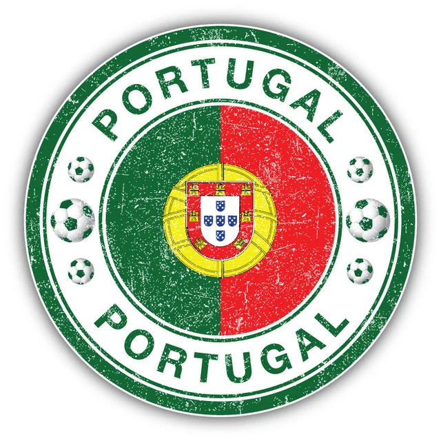 DOPASTICKER Portugal World Flag Grunge Soccer Sticker Decal Phone Decal ...
