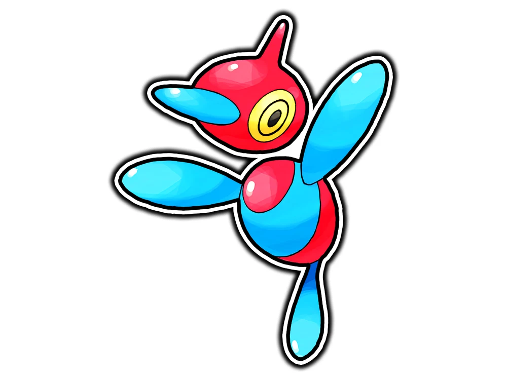 DOPASTICKER Porygon-Z Sticker Decal Phone Decal Water Bottle Stickers ...