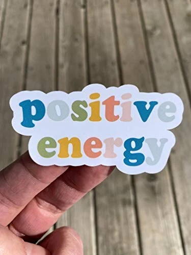 DOPASTICKER Positive Energy Sticker Phone Decal Water Bottle Stickers ...