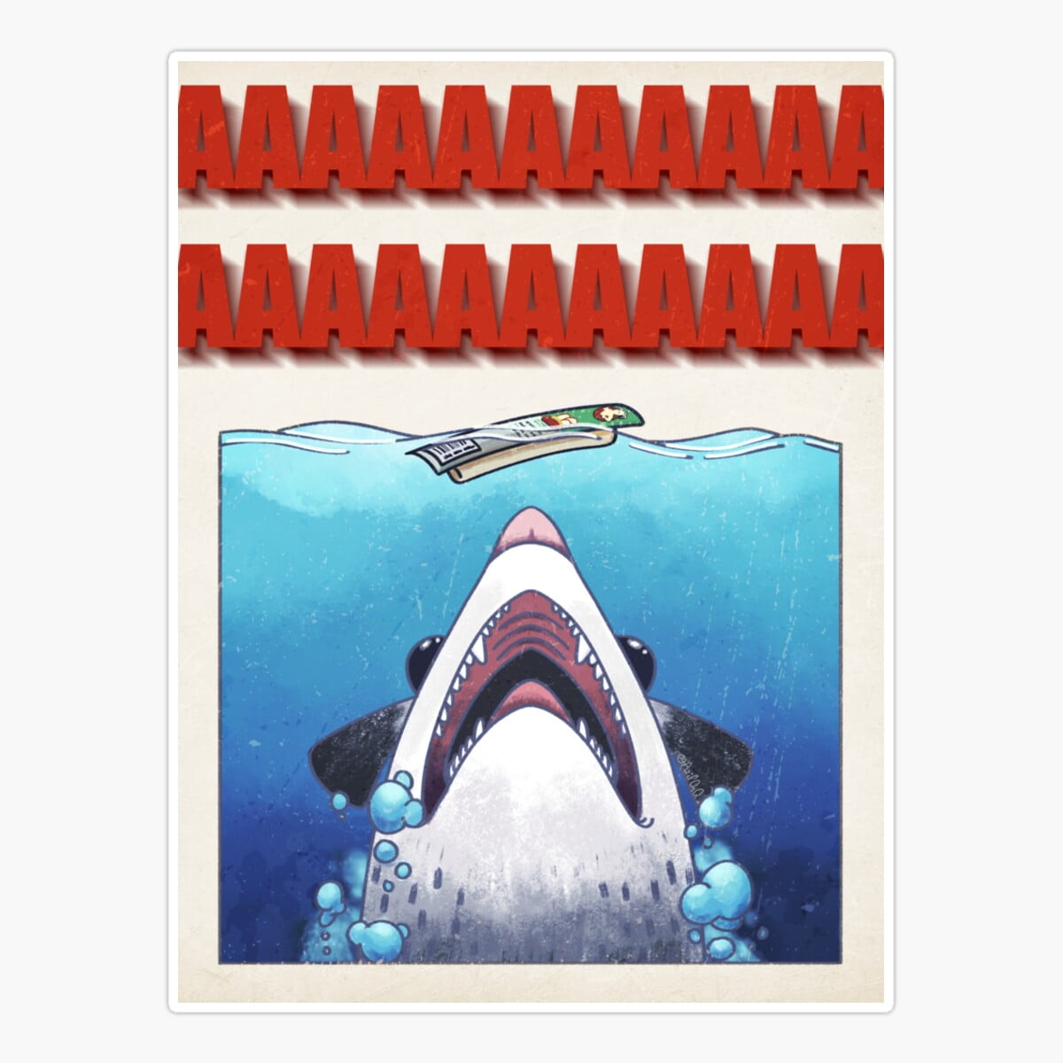 DOPASTICKER Possum Movie Poster! Sticker, Phone Sticker Car Stickers ...