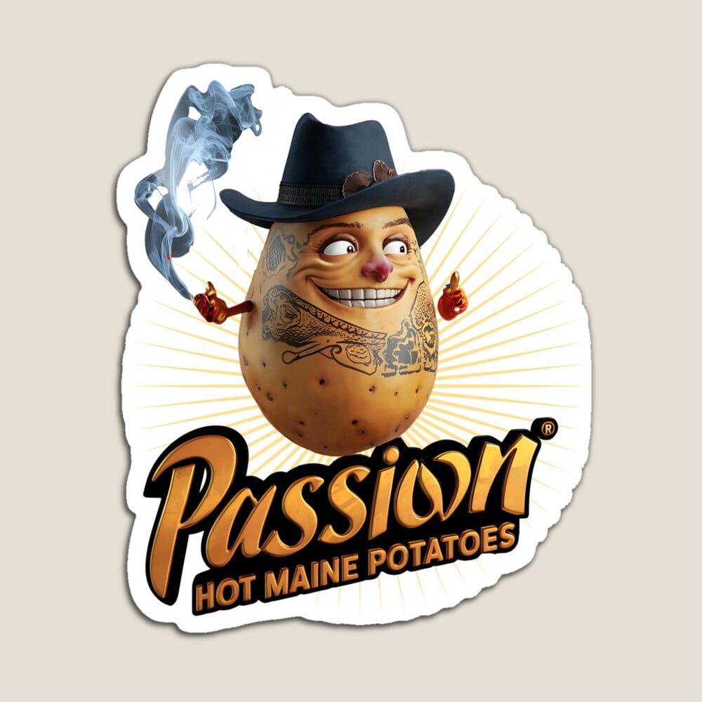 DOPASTICKER Potato Passion - Im Not A Big Fan Of Small Potatoes ...