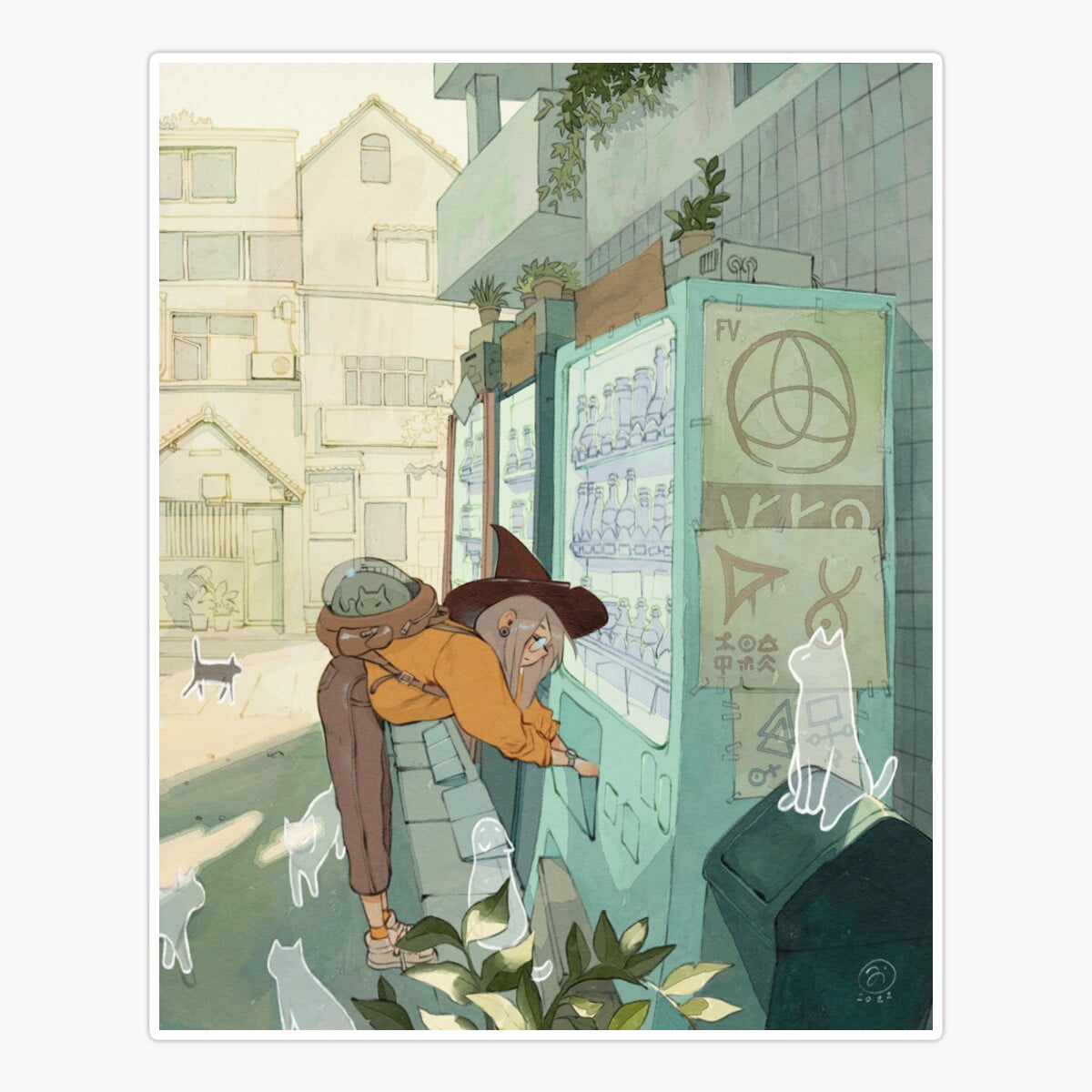 DOPASTICKER Potion Machine Sticker, Phone Sticker Car Stickers ...