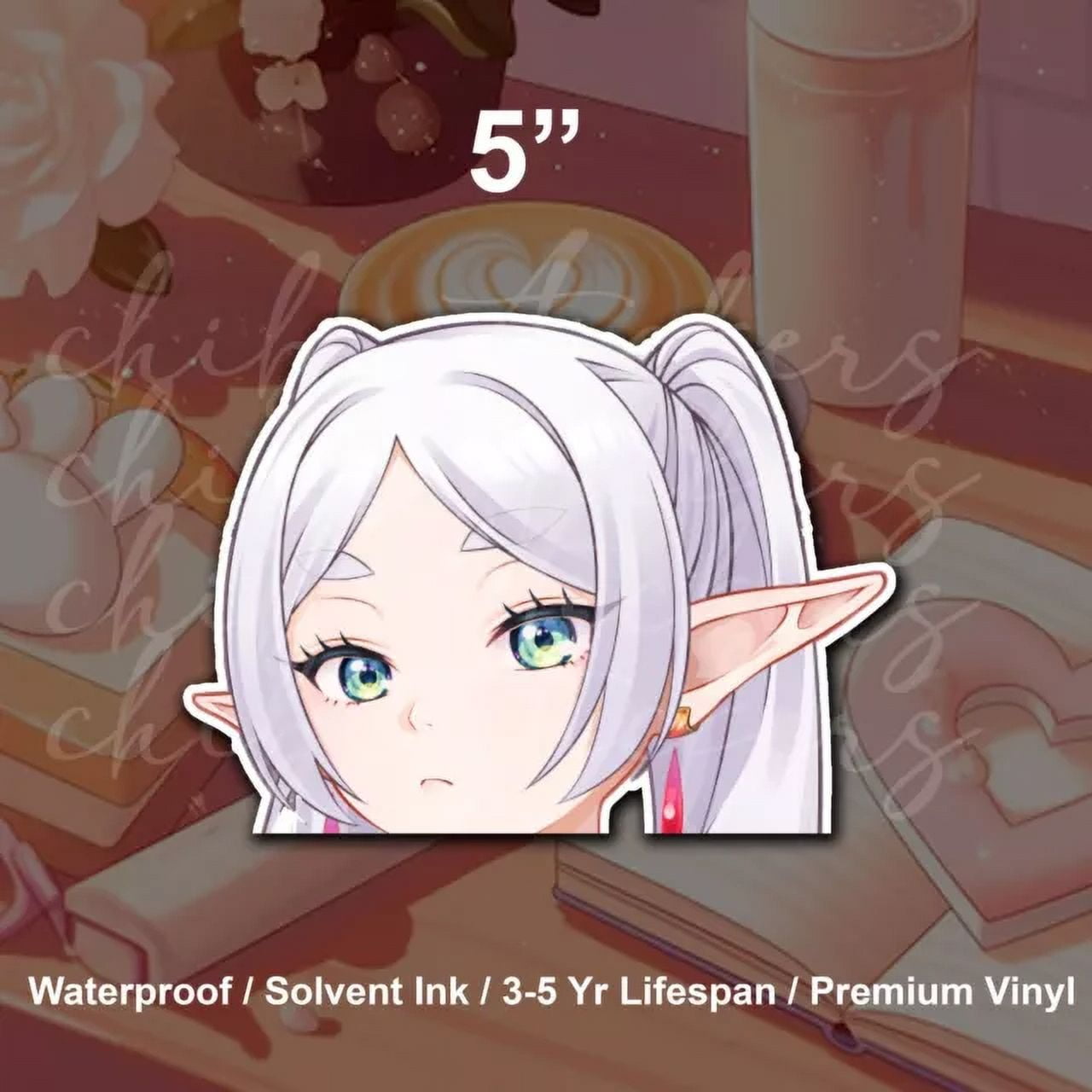 DOPASTICKER Pouty Frieren Sousou Romance Beyond Journeys End Waterproof ...