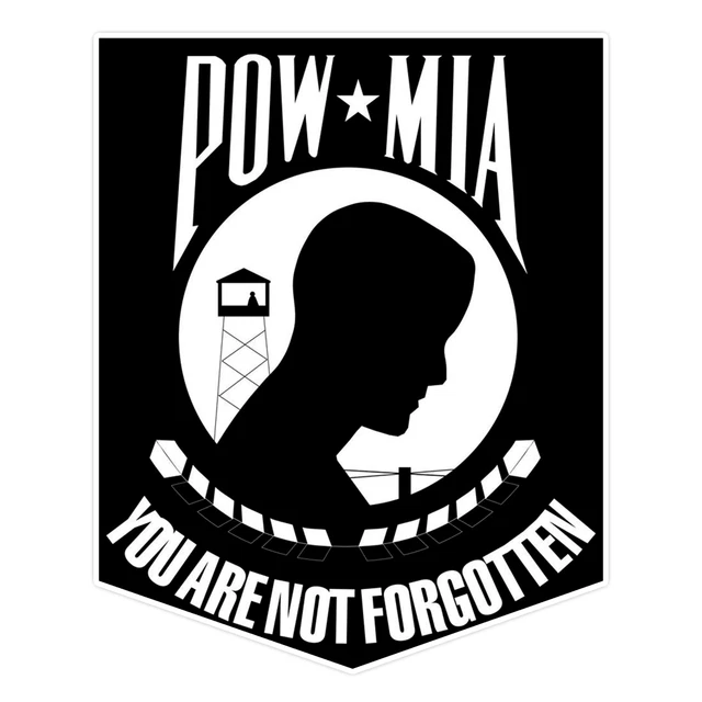 DOPASTICKER Pow Mia 5 Sticker Military Soldier Decal Phone Decal Water ...