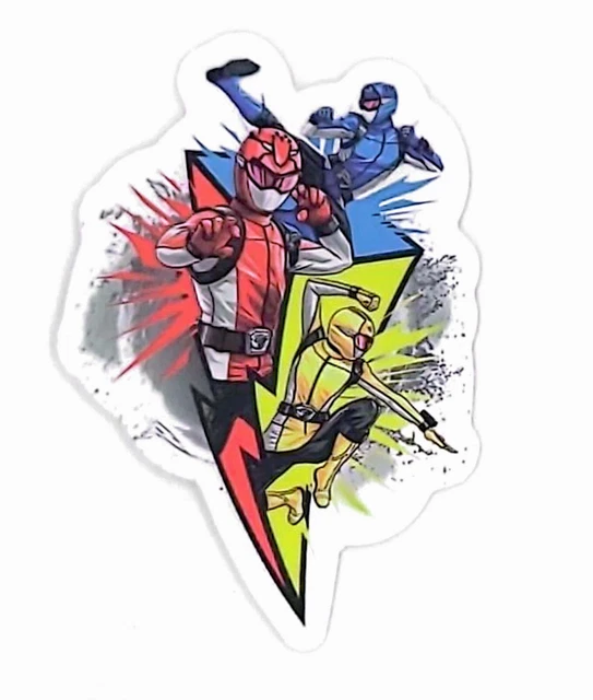 DOPASTICKER Power Rangers Beast Morphers Ranger Team Sticker Phone ...