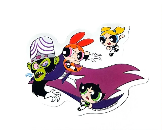 DOPASTICKER Powerpuff Girls Cartoon Network Anime Manga Animation ...