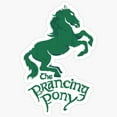 DOPASTICKER Prancing Pony Sticker. Gift You - Decorate Laptops, Water ...