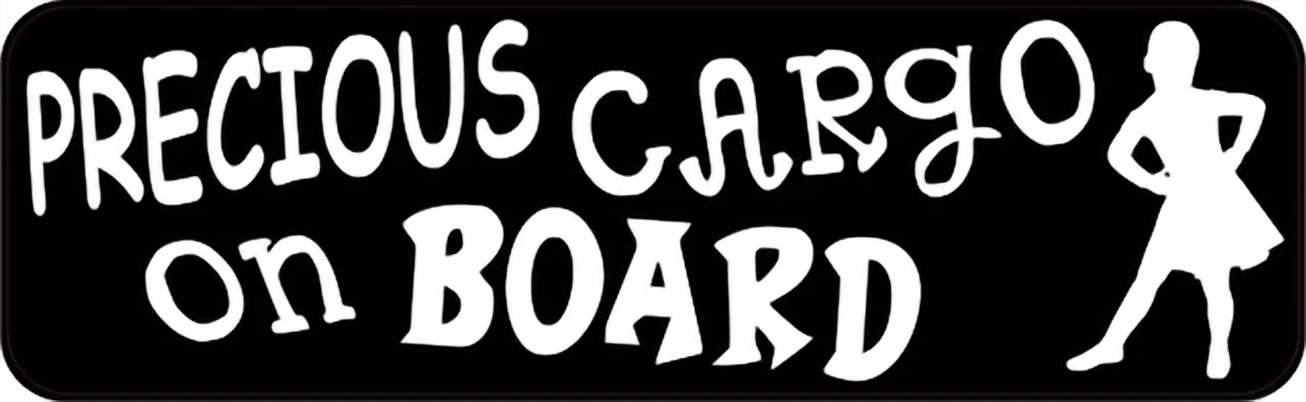 DOPASTICKER Precious Cargo On Board Sticker Phone Sticker, Latop ...