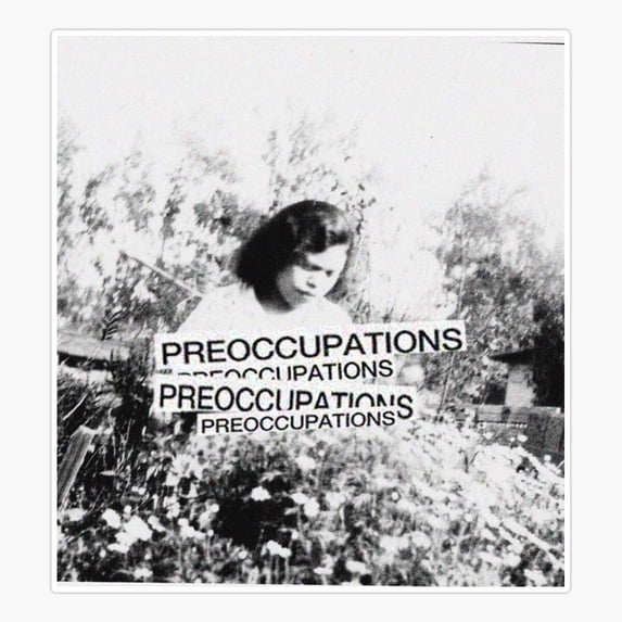 DOPASTICKER Preoccupations Sticker, Phone Sticker Water Bottle Sticker ...