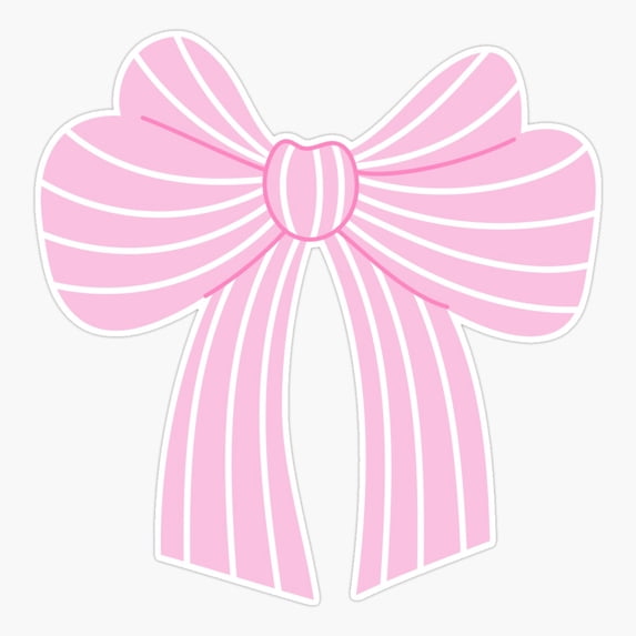 DOPASTICKER Preppy Pretty Bow Sticker, Phone Sticker Car Sticker ...