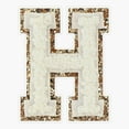 DOPASTICKER Preppy White Varsity Letter H Sticker, Phone Sticker Car ...