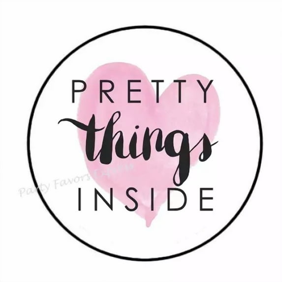DOPASTICKER Pretty Things Inside Stickers Favors Phone Decal Water ...