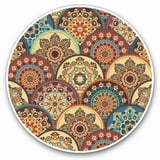 DOPASTICKER Pretty Vintage Mandala Patterns Cool Gift Decorative Laptop ...
