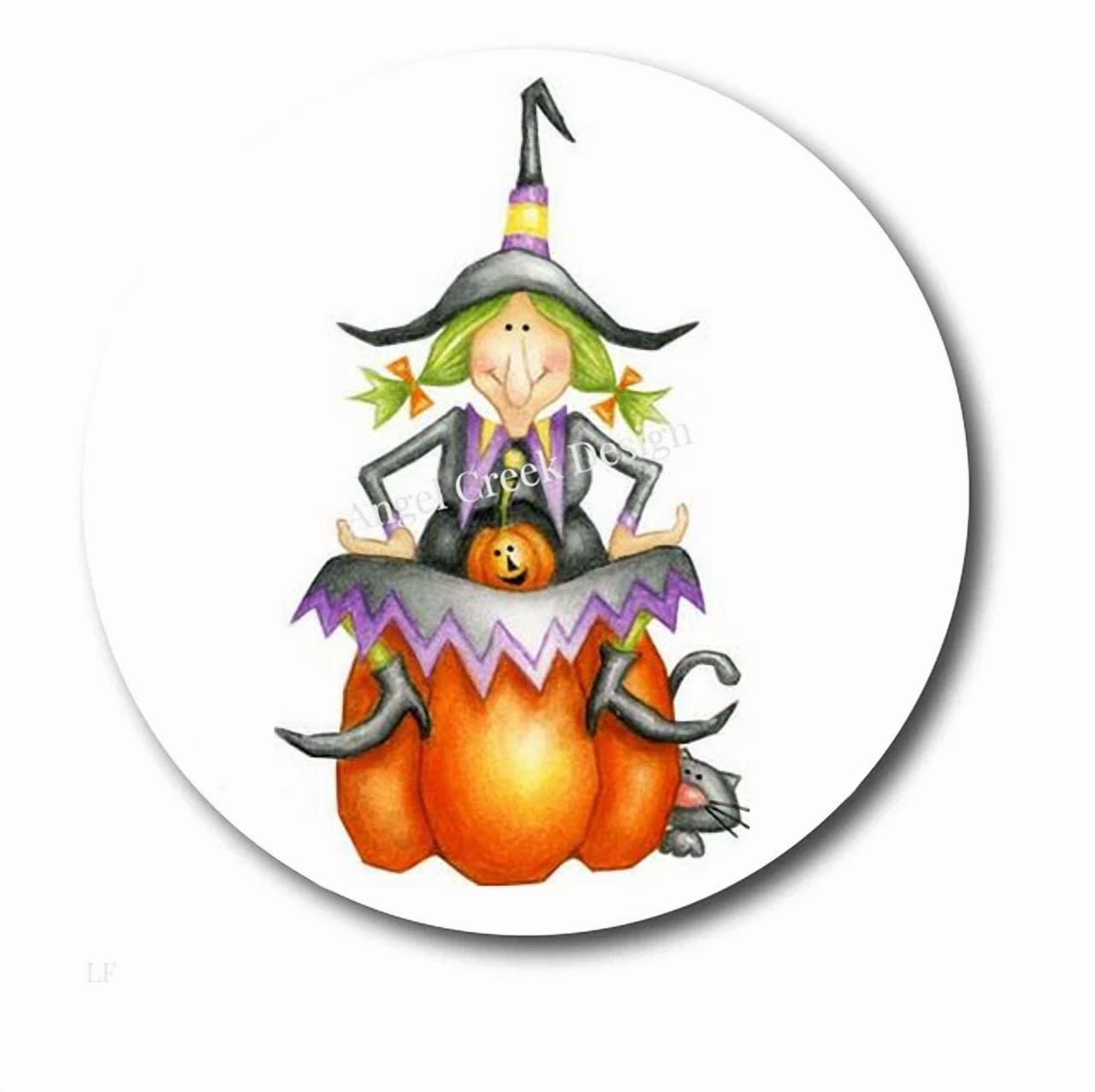 DOPASTICKER Prim Country Pumpkin Witc.H Hal.Low.Een Scrapbook Stickers ...