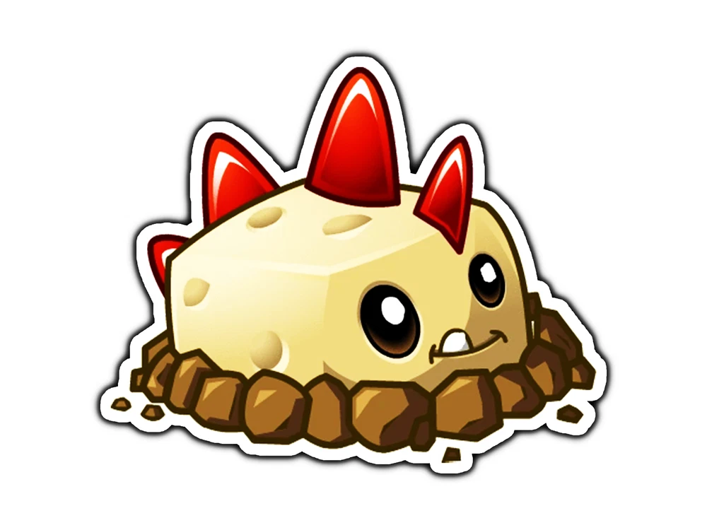 DOPASTICKER Primal Potato Mine Sticker Decal Phone Decal Water Bottle ...