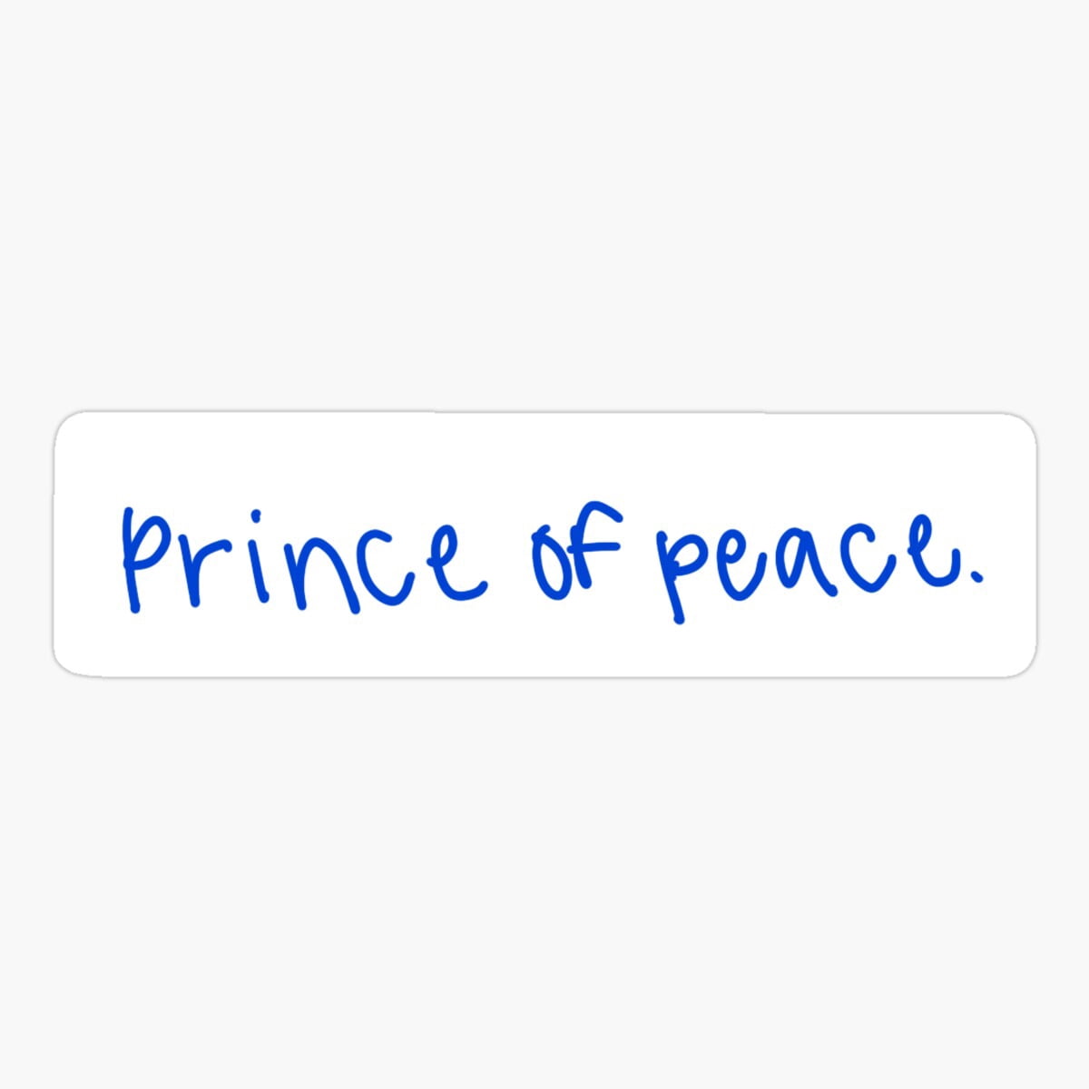 DOPASTICKER Prince Of Peace Sticker, Phone Sticker Car Stickers ...