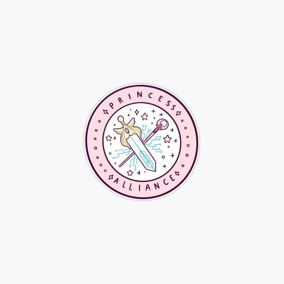 DOPASTICKER Princess Alliance Patch Sticker, Phone Sticker Car Sticker ...