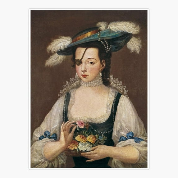 DOPASTICKER Princess Of Eboli Sticker, Phone Sticker Water Bottle ...