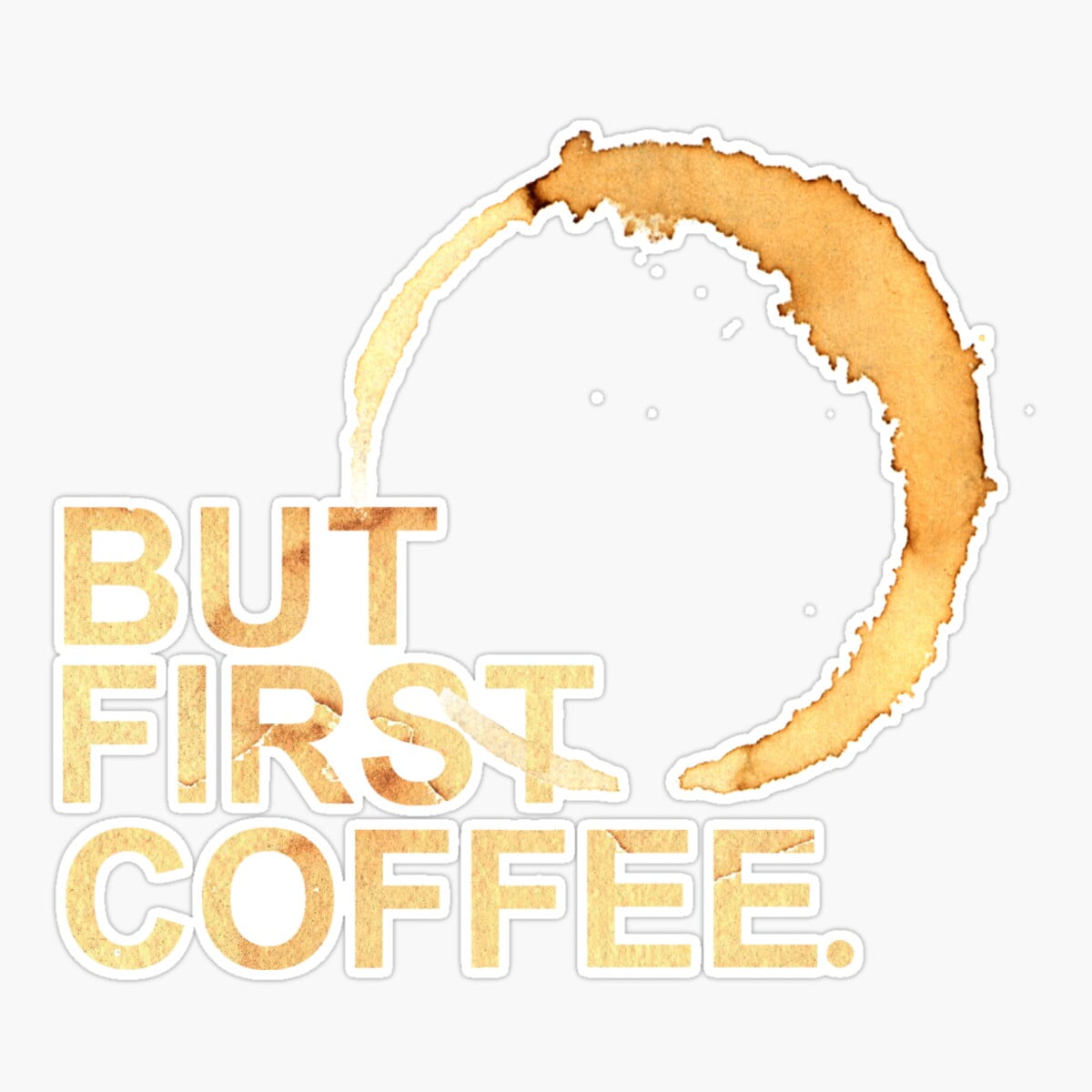 DOPASTICKER Printable Art But Irst Coee Kitchen Art Print Kitchen Decor ...