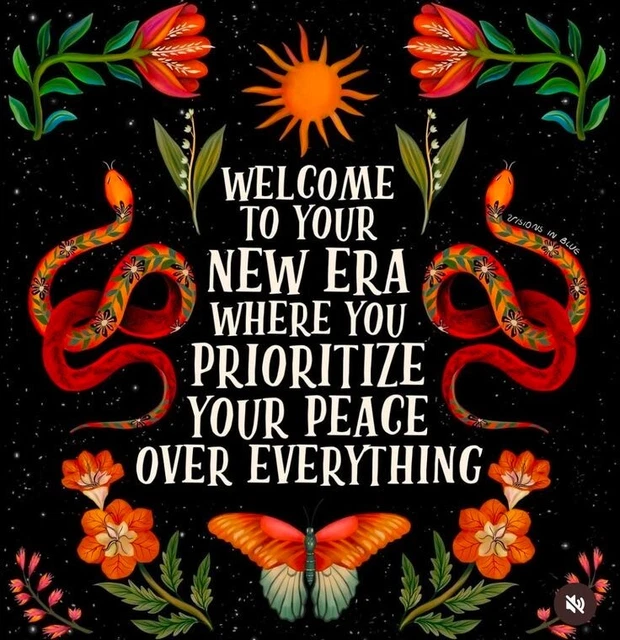 DOPASTICKER Prioritize Sticker Inspiration Life Your Peace Over ...