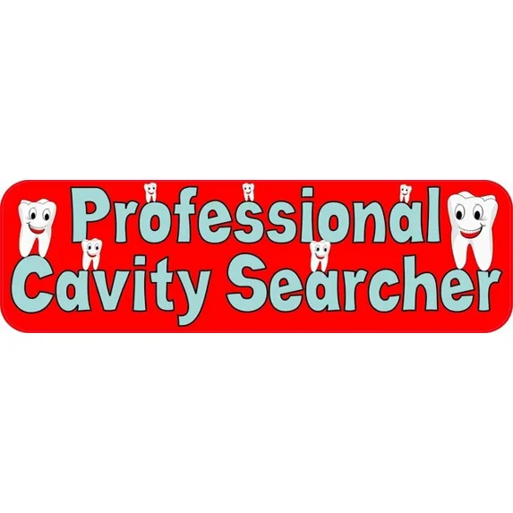 DOPASTICKER Professional Cavity Searcher Dentist Sticker Phone Sticker ...