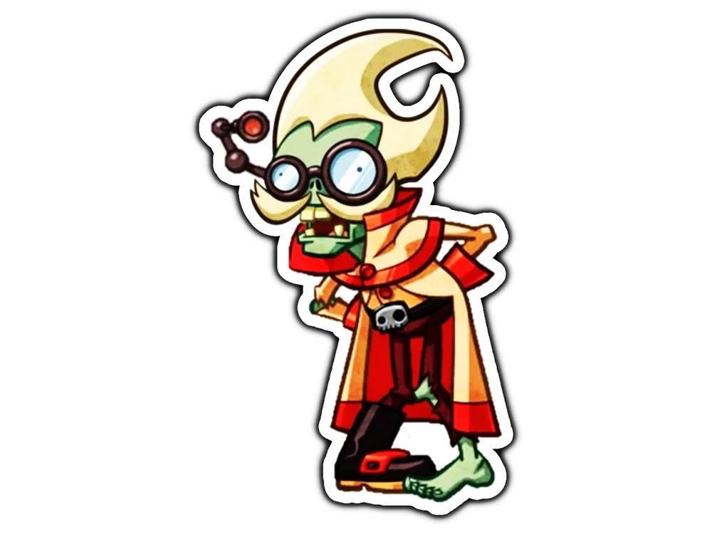 DOPASTICKER Professor Brainstorm Sticker Decal Phone Decal Water Bottle ...