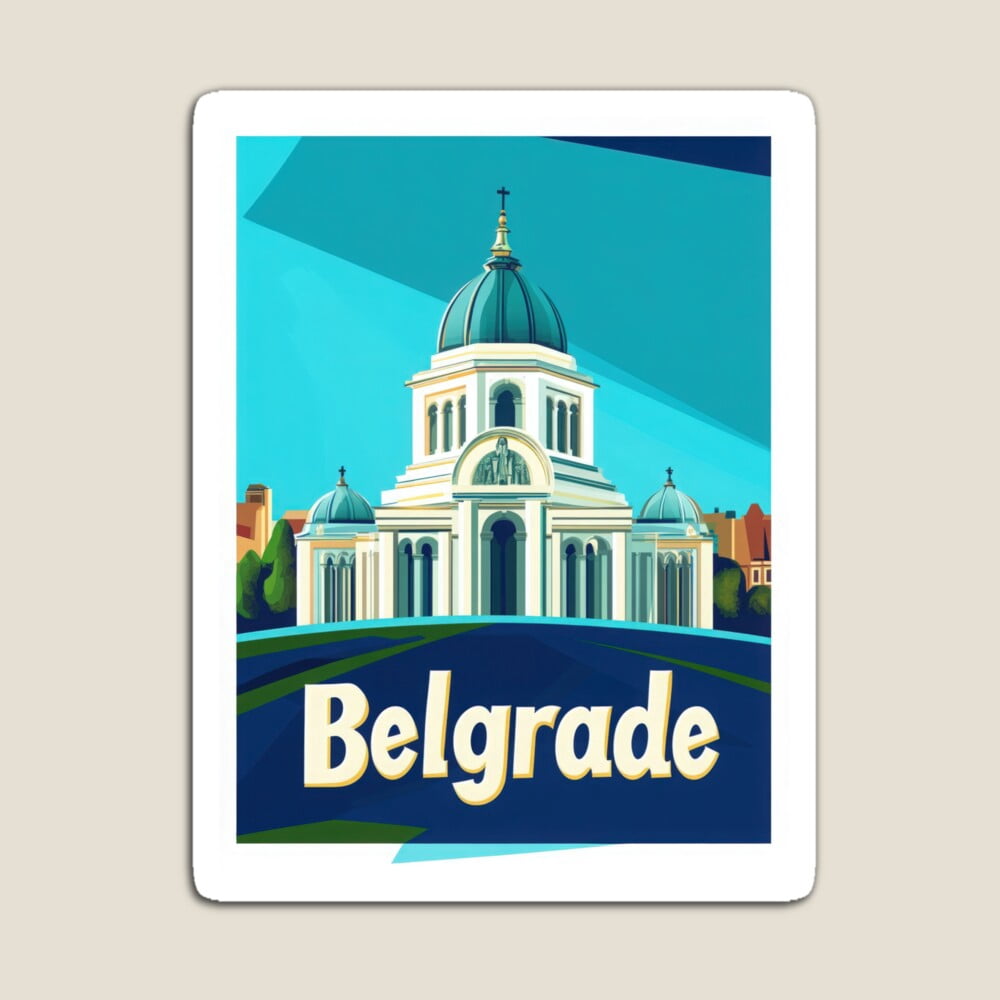 DOPASTICKER A Prominent Church In Belgrade Showcases Its Elegant Domes ...