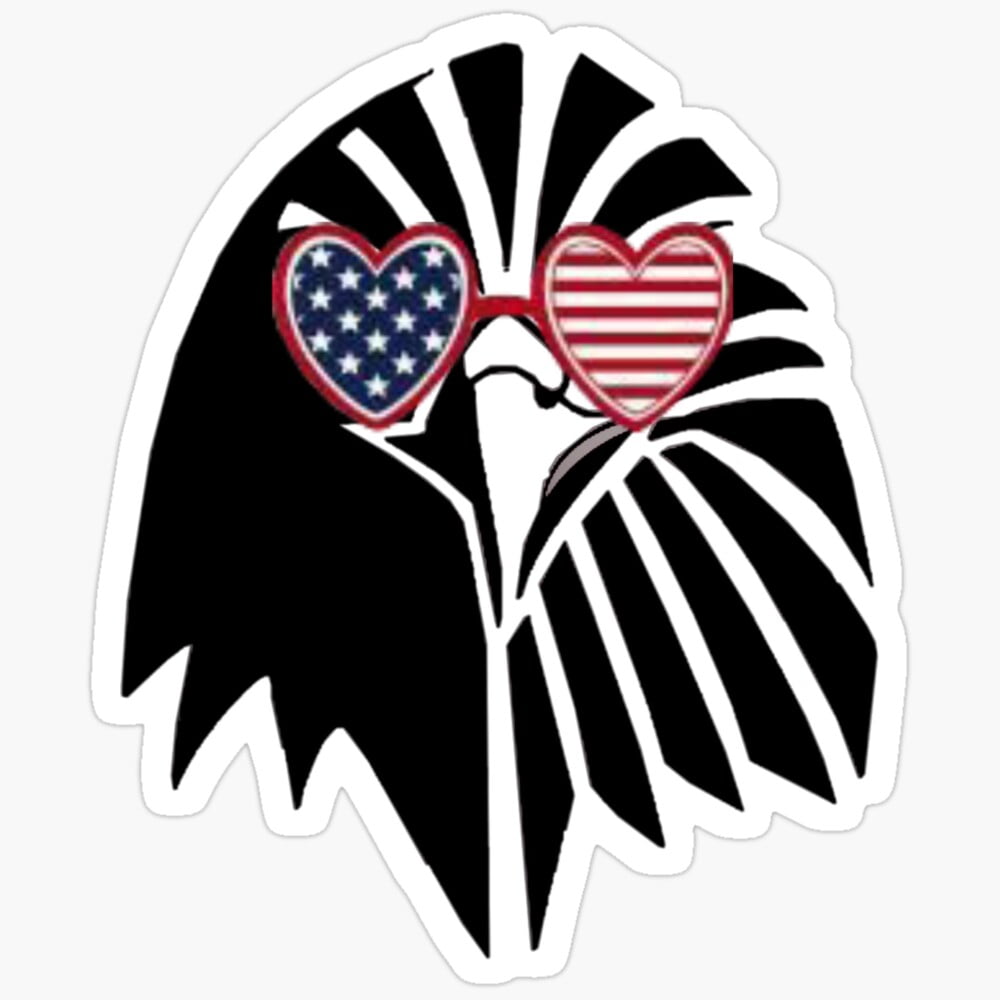 DOPASTICKER Proud To Be An American- July 4Th Celebration Gift Sticker ...