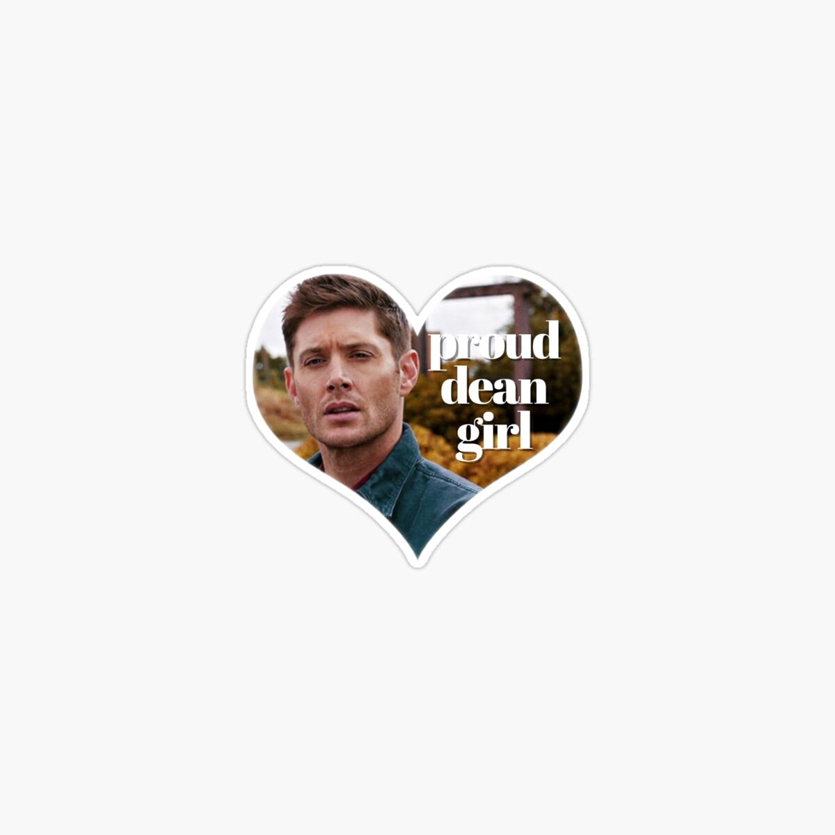 DOPASTICKER Proud Dean Girl Sticker, Phone Sticker Car Stickers ...