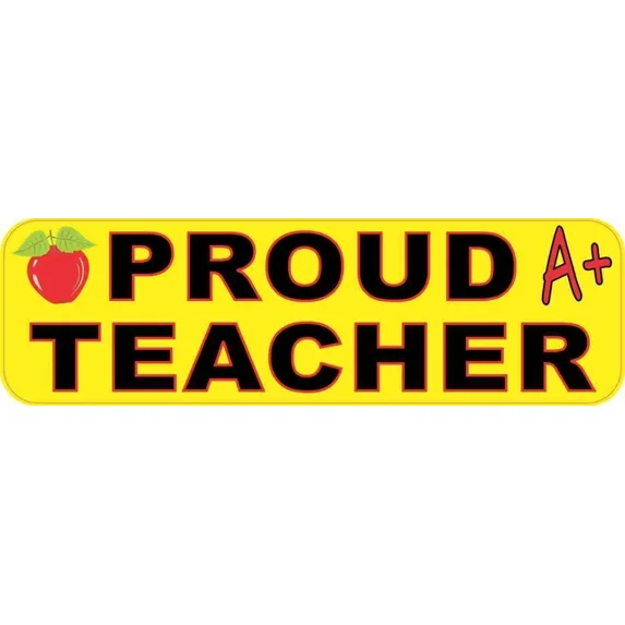 DOPASTICKER Proud Teacher Sticker Phone Sticker, Latop Sticker, Lover ...