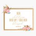 DOPASTICKER Proverbs 31:28 Her Children Rise Up & Call Her Blessed ...