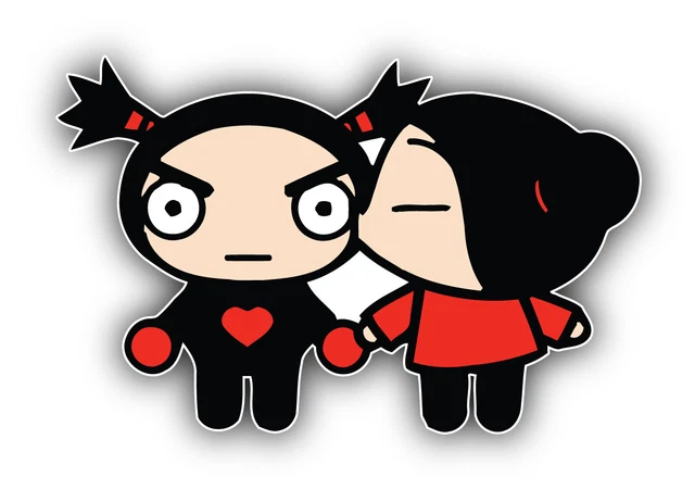 DOPASTICKER Pucca Cartoon Sticker Decal Phone Decal Water Bottle ...