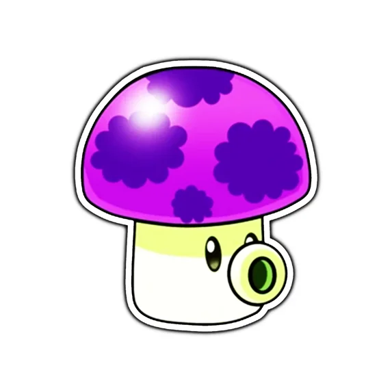 DOPASTICKER Puff Shroom Sticker Decal Phone Decal Water Bottle Stickers ...