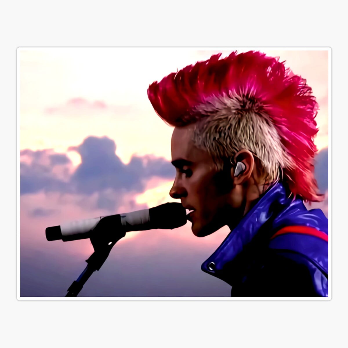 DOPASTICKER Punk Leto Sticker, Phone Sticker Water Bottle Sticker Car ...