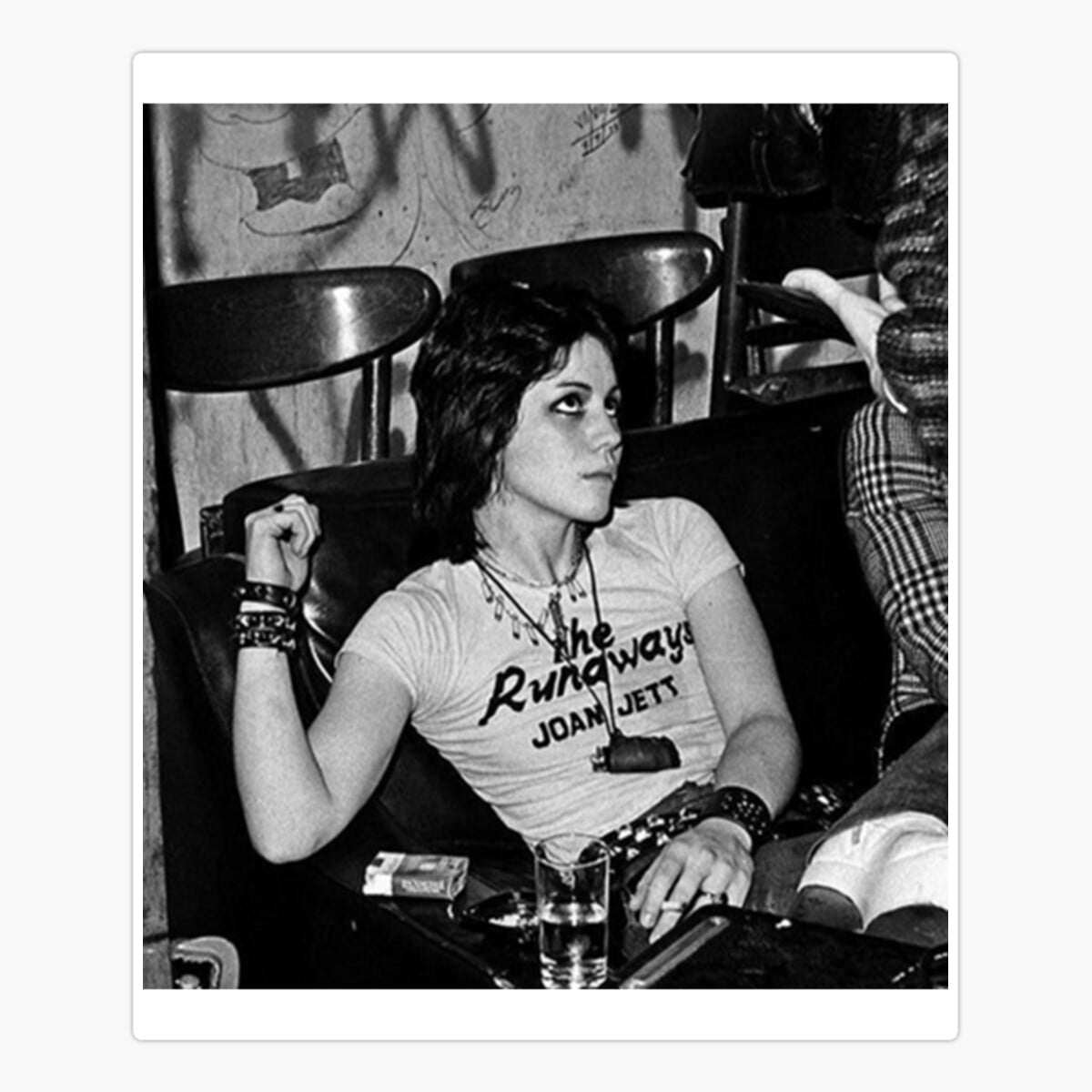 DOPASTICKER Punk joan Jett Sticker, Phone Sticker Car Sticker - Walmart.com