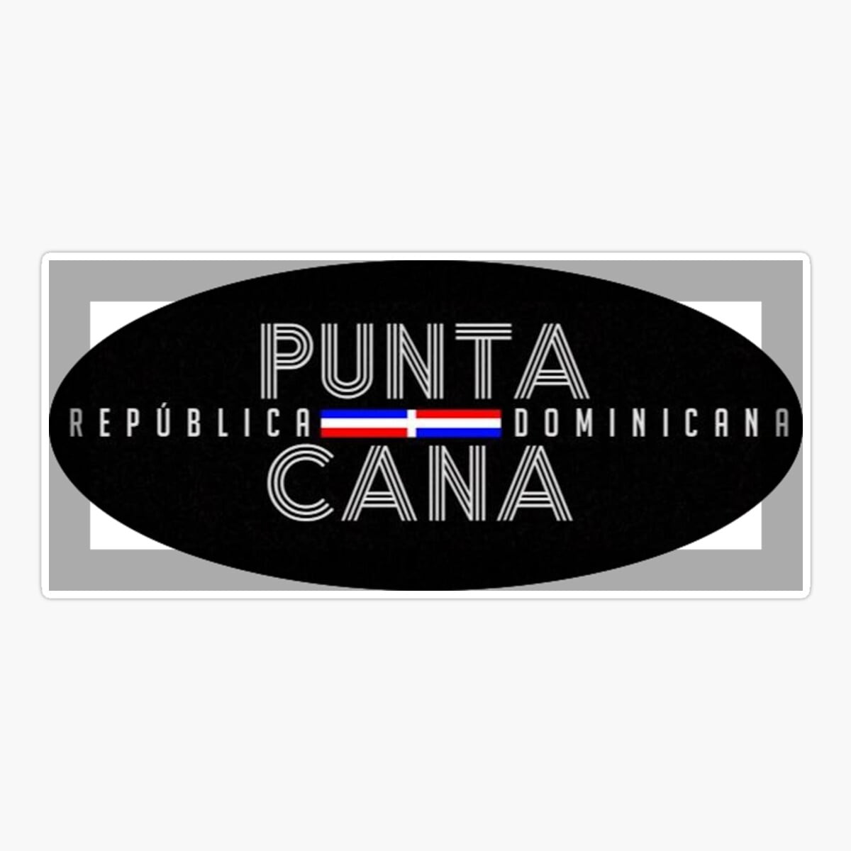 DOPASTICKER Punta Cana 2 Sticker, Phone Sticker Water Bottle Sticker ...