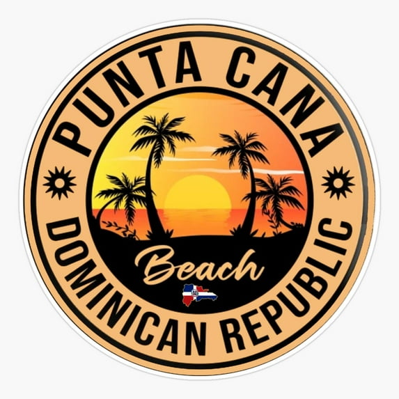 DOPASTICKER Punta Cana - Great Vacation Spot Sticker, Phone Sticker Car ...