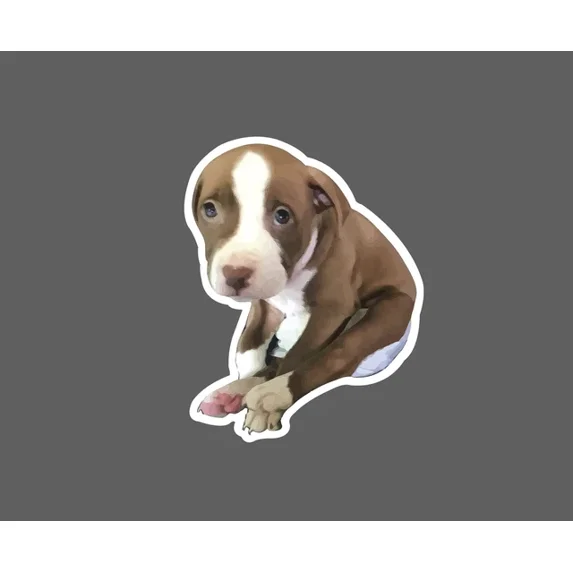 DOPASTICKER Puppy Diaper Sticker Cute Sticker Phone Sticker, Latop ...
