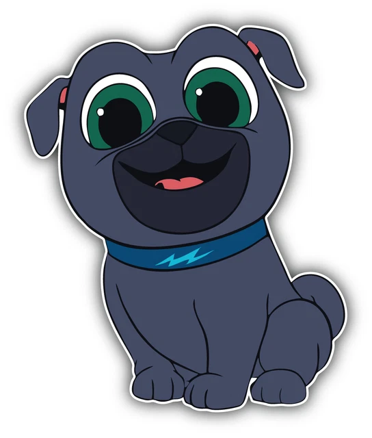 DOPASTICKER Puppy Dog Pals Cartoon Bingo Sticker Decal Phone Decal ...